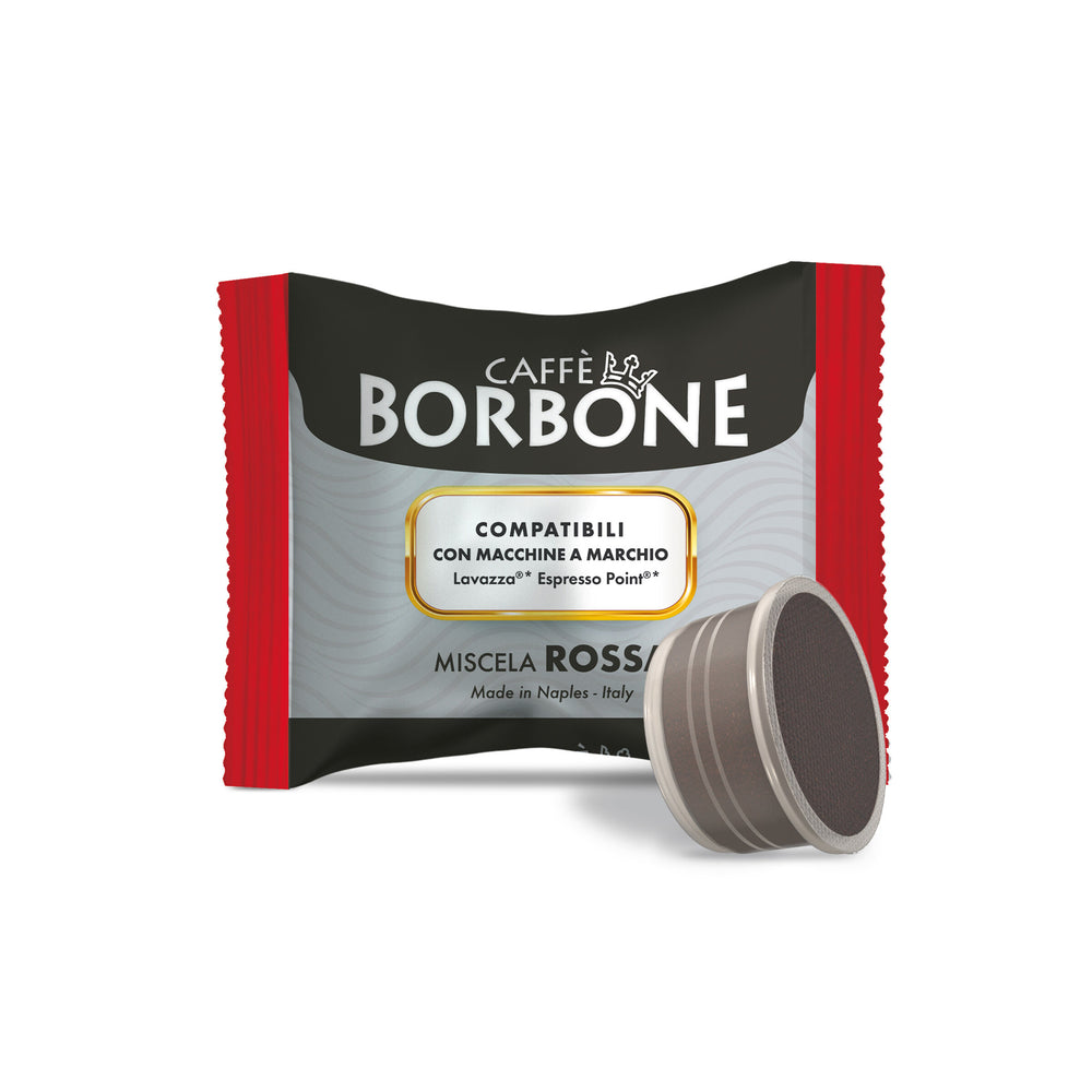 Borbone RED Capsules Compatible with Lavazza®* Espresso Point®* brand ...