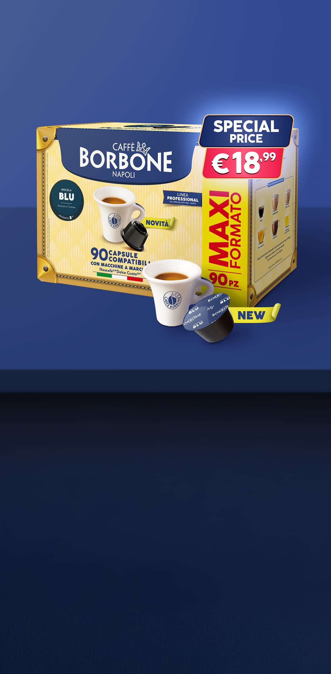 Caffè Borbone Coffee Capsules & Pods | Caffè Borbone Shop