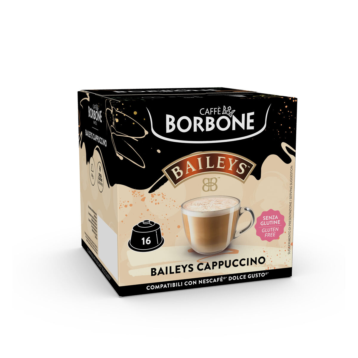 Nescafé®* Dolce Gusto®* Baileys compatible capsules | Caffè Borbone