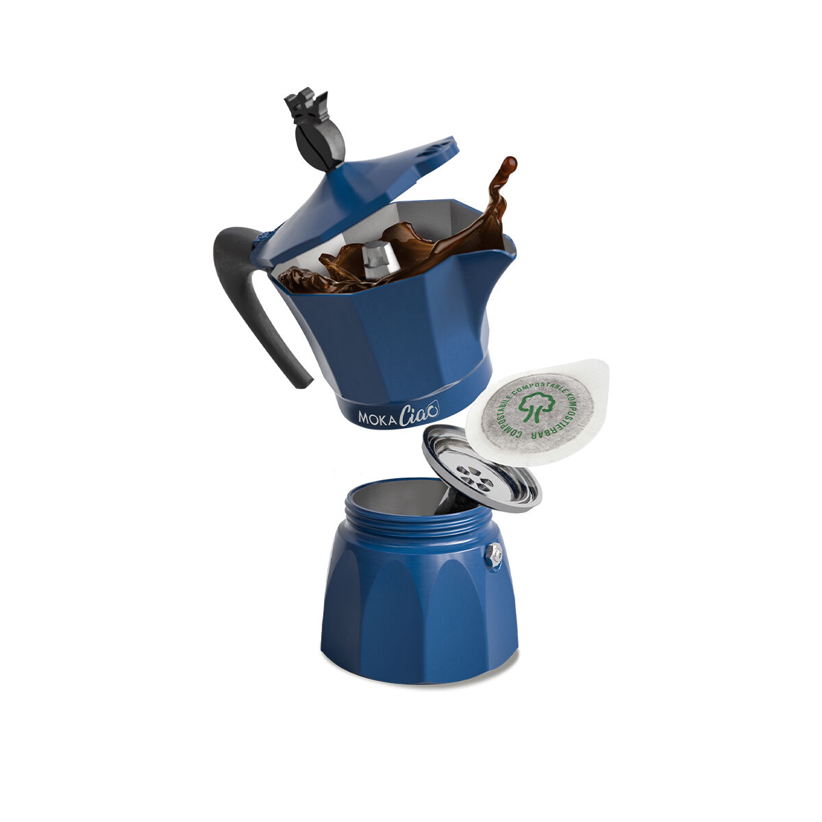 Macchina caffè Moka Ciao | Caffeborbone.com