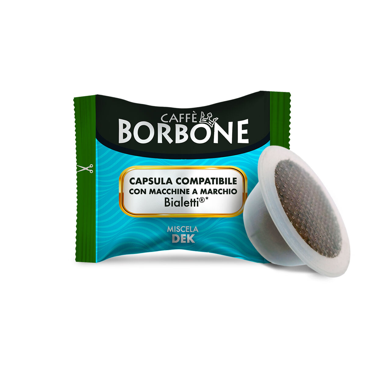 Borbone Capsulas Mezcla Dek compatible con máquinas marca Bialetti®*