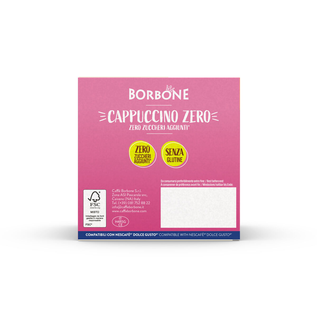 Capsule Compatibili Nescafè® Dolce Gusto® Borbone Cappuccino Zero